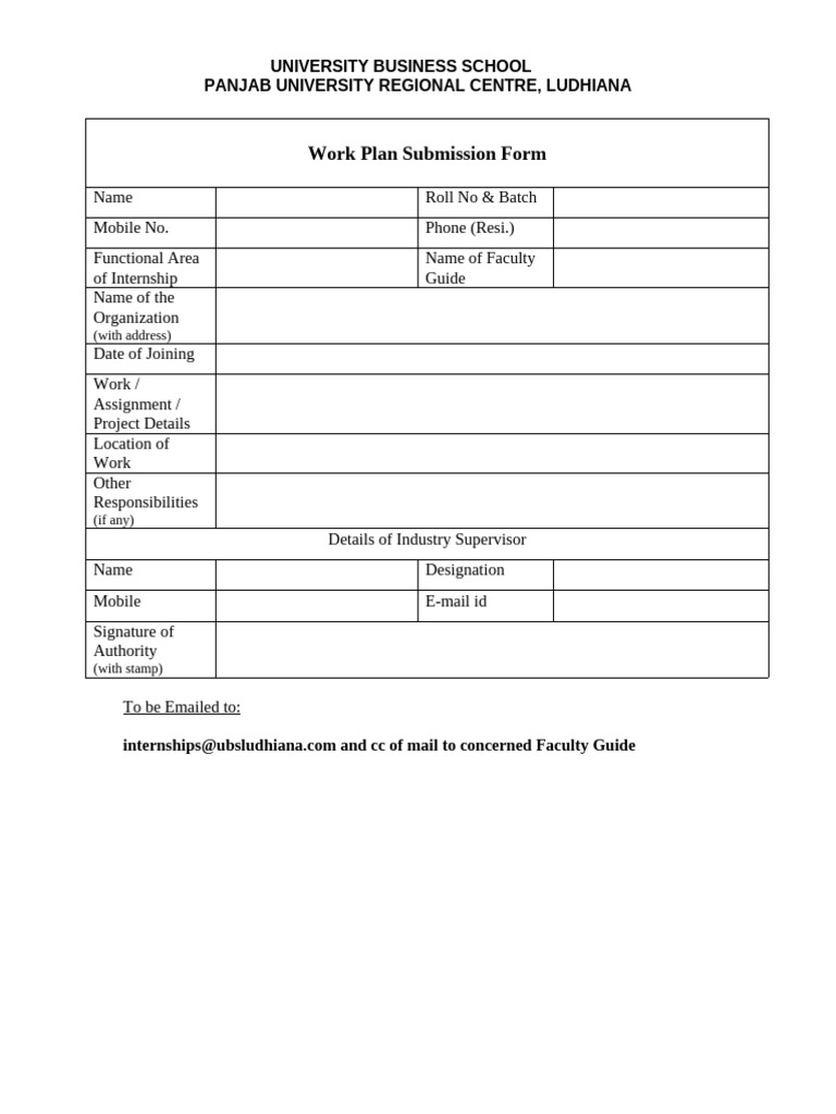 Attachment 3 - Work Plan Submission Form | PDF