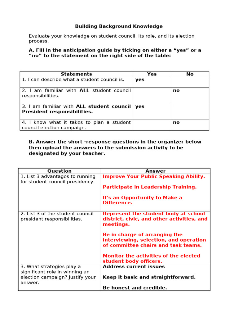 1.background Knowledge Graphic Organizer | PDF