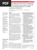 Derby Shoulder Instability Rehab Guide | PDF | Musculoskeletal System ...