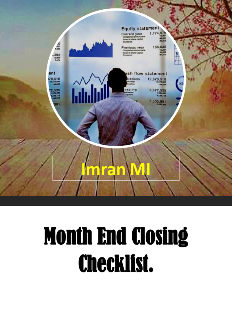 Month End Closing Checklist. | PDF | Payroll | Cost Of Goods Sold