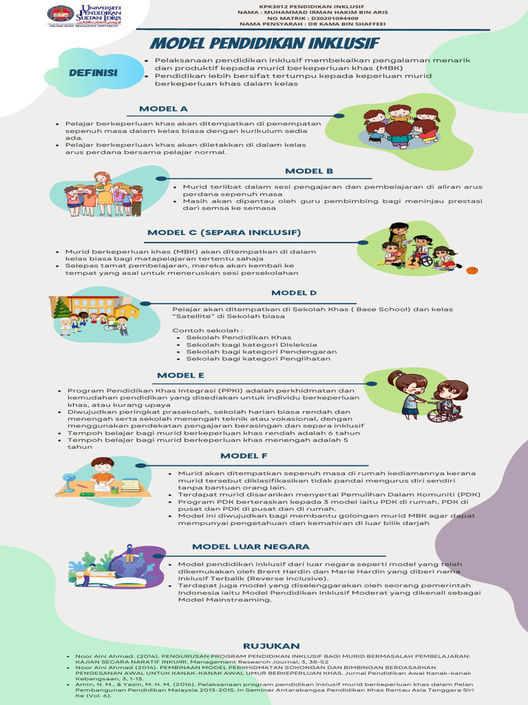Model Pendidikan Inklusif | PDF