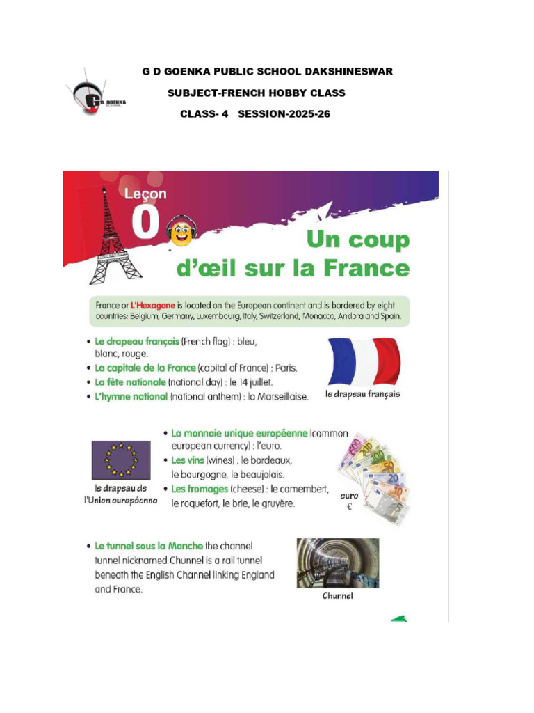 Study Materials For Class 4 | PDF