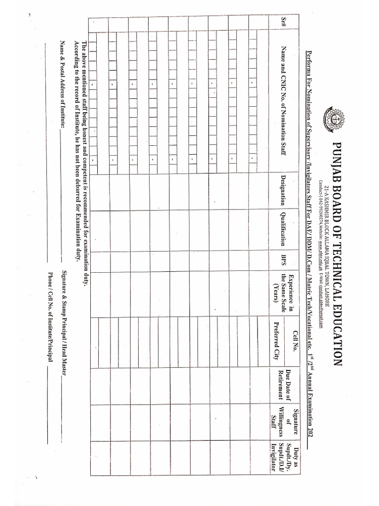 Nominations Form2025 A1 PDF | PDF