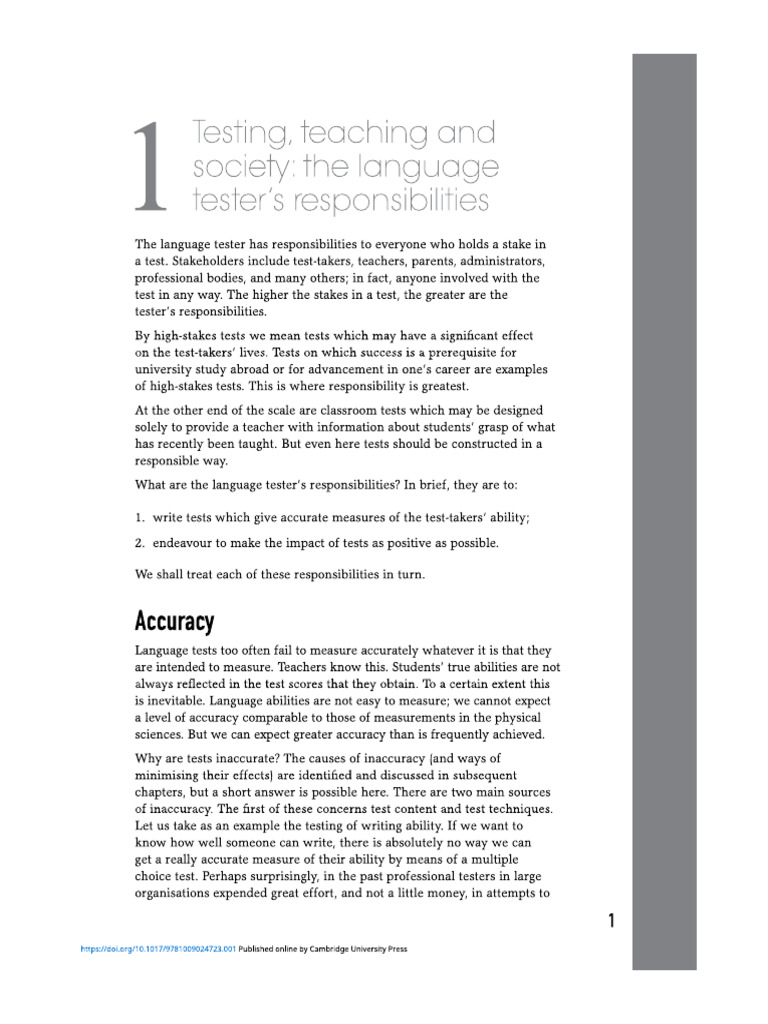 Book 1 - Chapter 1 | PDF