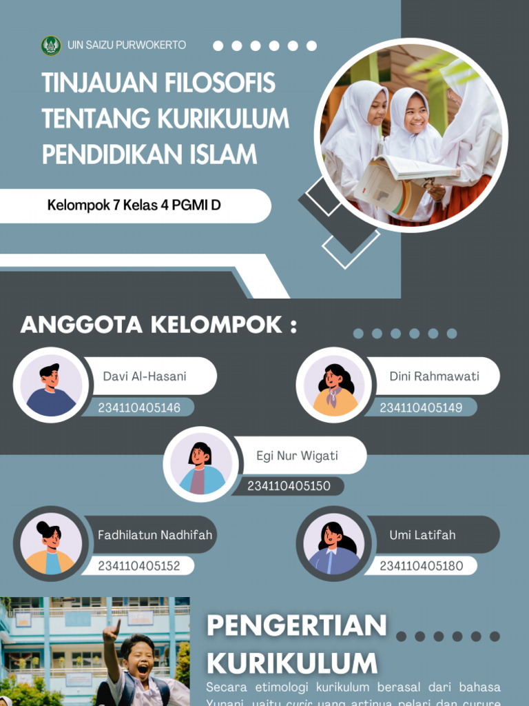 Kel 7 Tinjauan Filosofis Tentang Kurikulum Pendidikan Islam Pdf