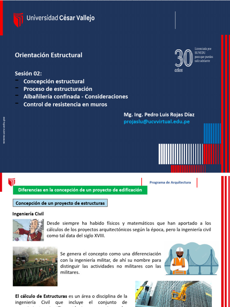 S02-03 Orie - Material Alumnos (Aula Virtual) | PDF | Viga (Estructura) | Fundación (Ingeniería)