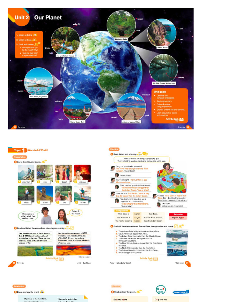 Unidad 2 Our Planet | PDF