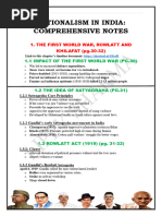NCM Vs CDM Comparison Class10 | PDF | Activism | British India