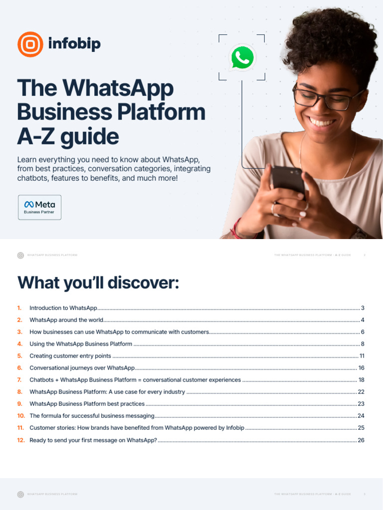 The WhatsApp Business Platform A Z Guide | PDF | Mobile App | Advertising