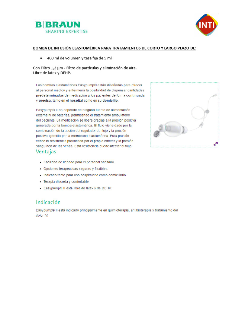 Easy Pump Ii ST 400ML | PDF