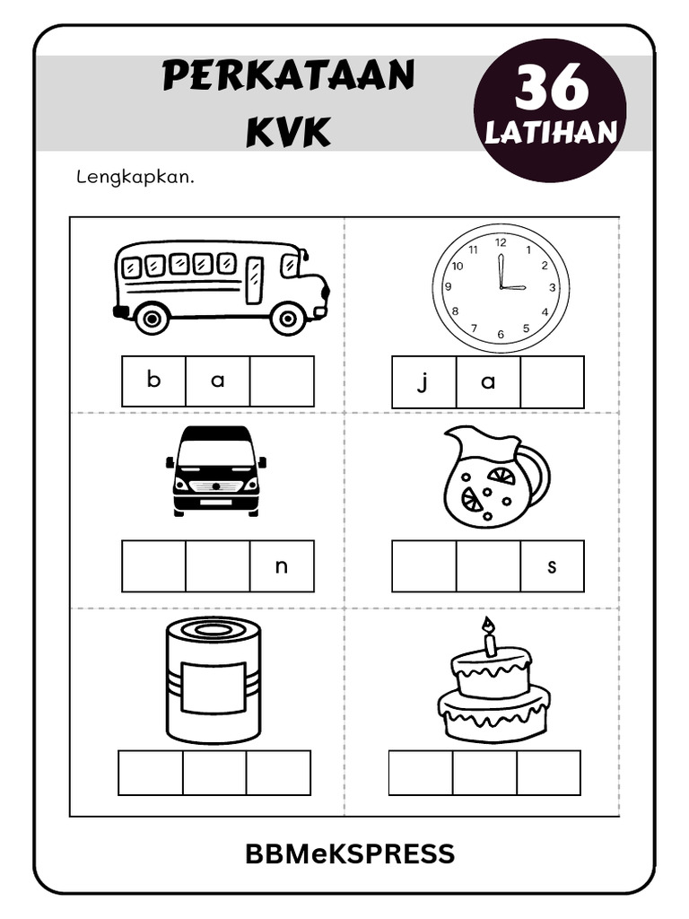 36 Latihan KVK | PDF
