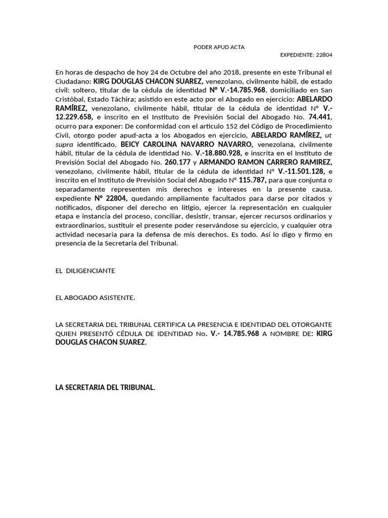 PODER APUD ACTA Kirg 22804 | PDF