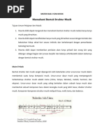 Struktur dan Elemen Musik dalam Lagu | PDF