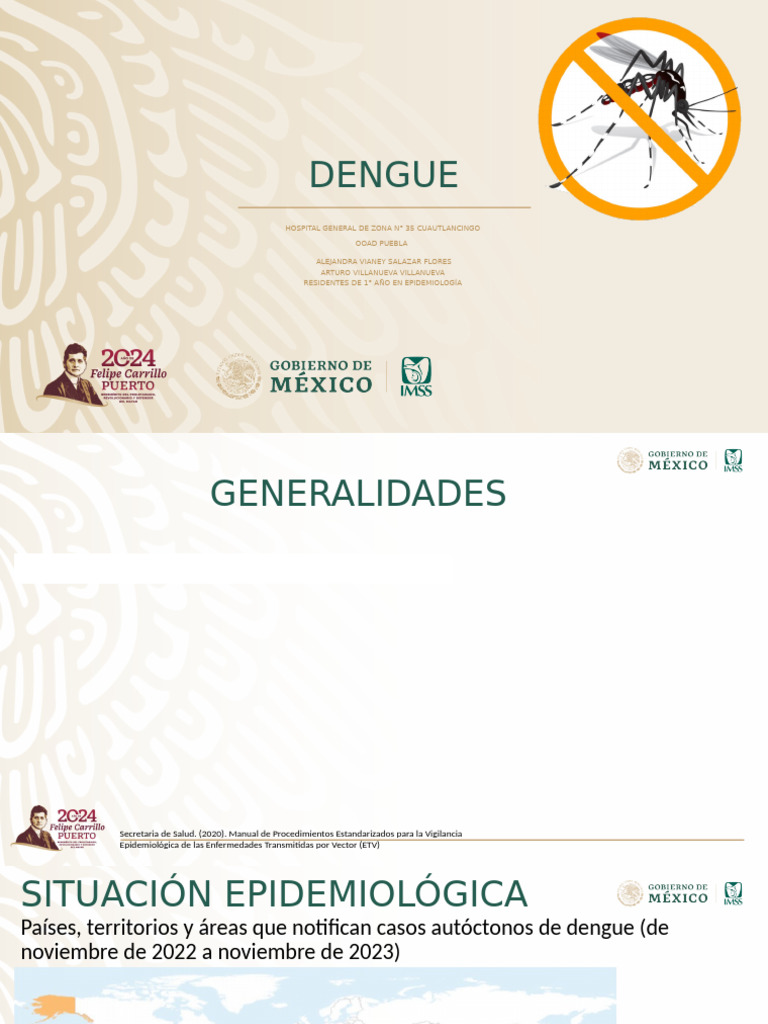 Presentacion Dengue Final (1) (Autoguardado) | PDF | Elisa | Medicina