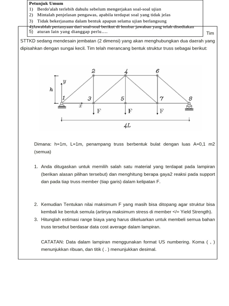 uts_statika_struktur_2025 | PDF