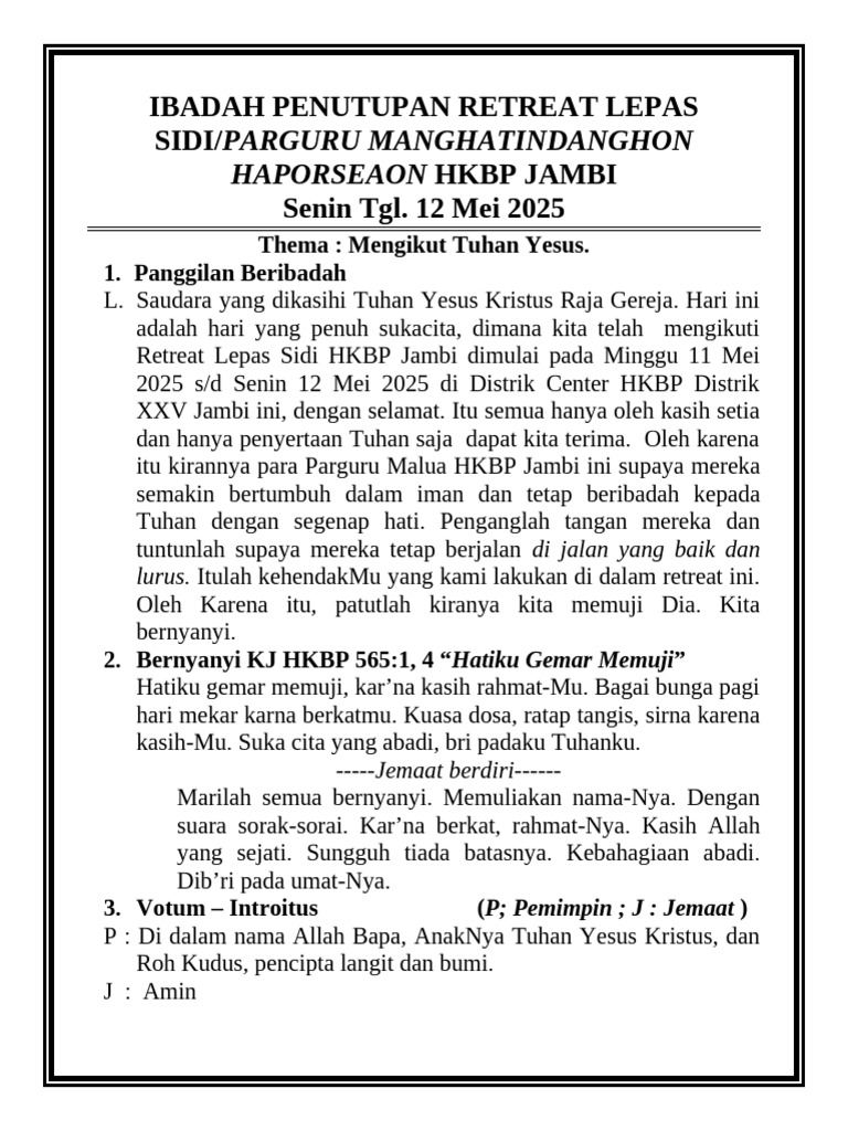 Penutupan Sidi | PDF