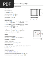 Cantilever Slab Design Example | PDF | Structural Engineering | Civil Engineering