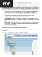 SAP MM - Source Determination - List | PDF
