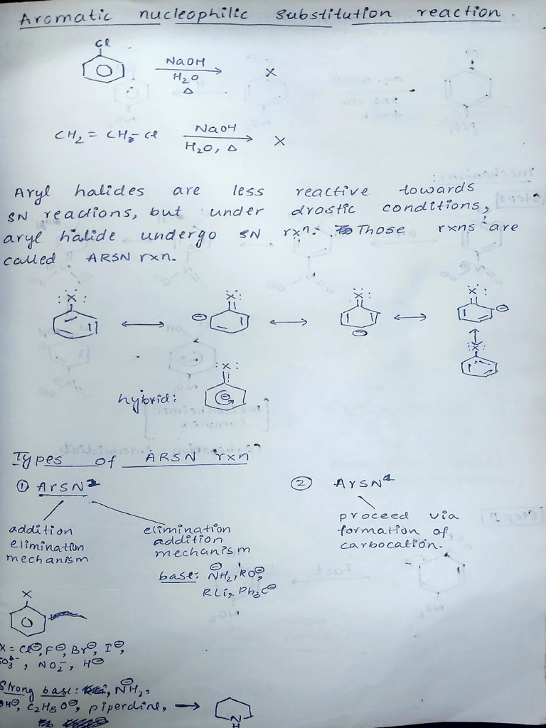 Aryl Halides | PDF