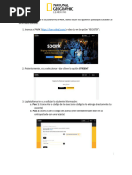 Guía de Acceso a la Plataforma Electude | PDF