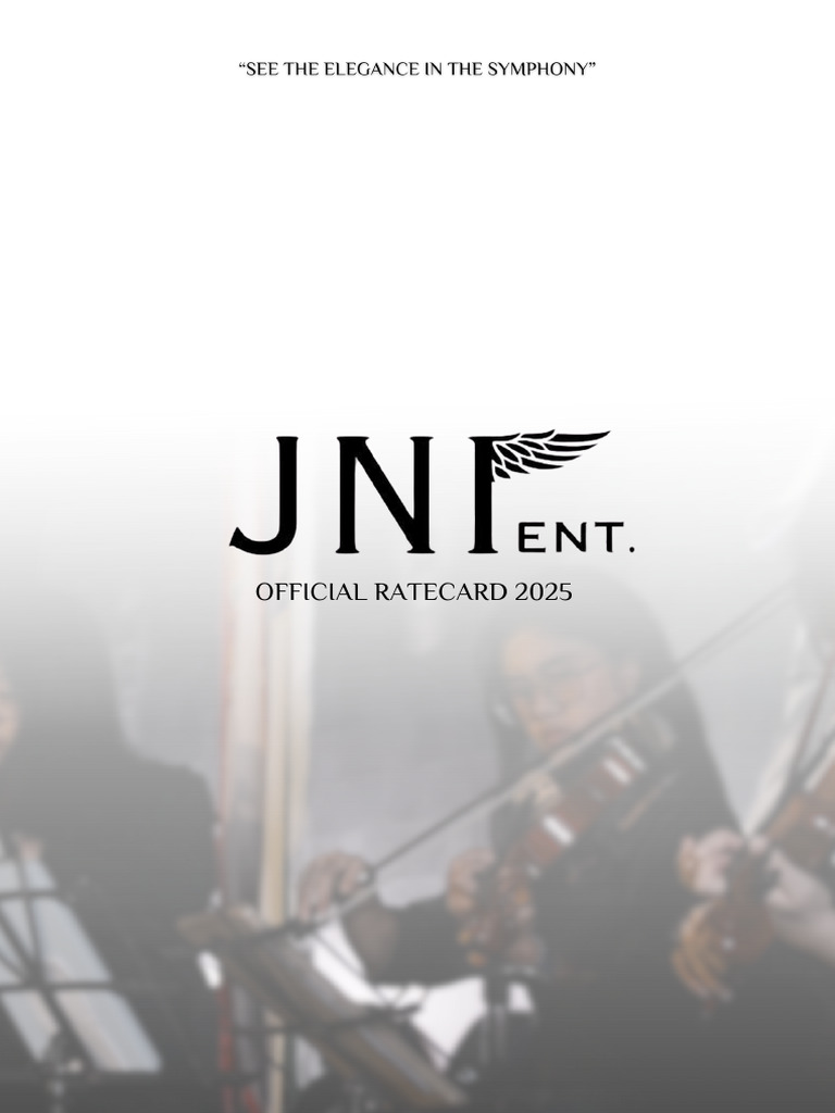 JNF Official Ratecard New 1 | PDF | Piano | Guitars