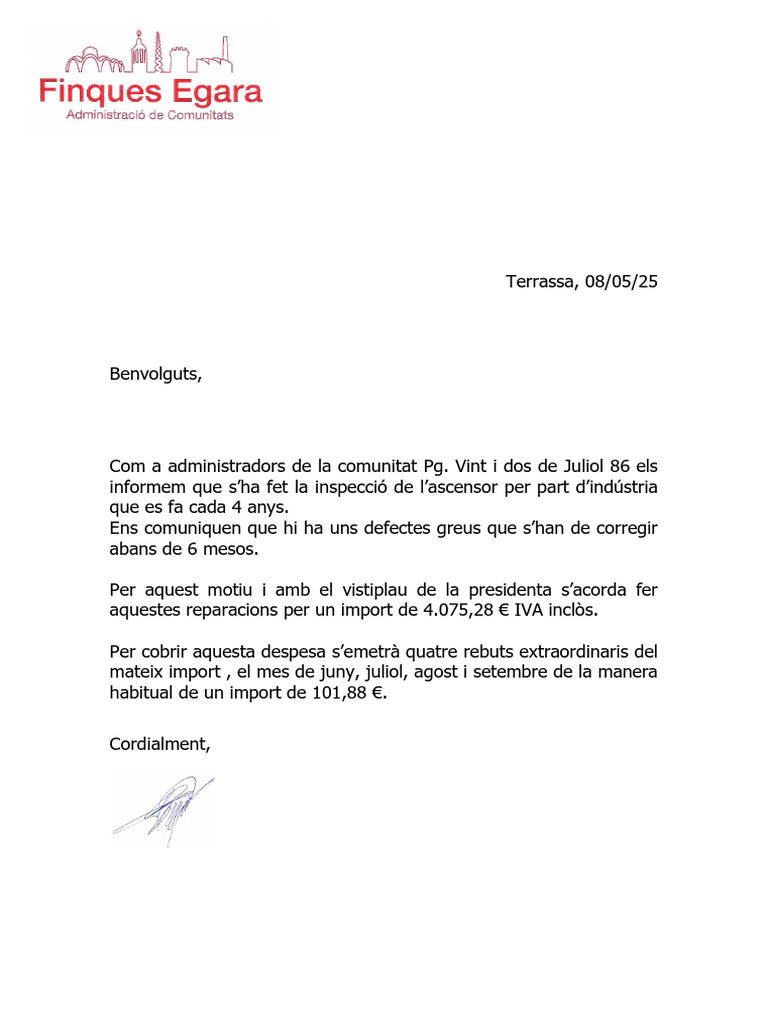 486_6 Carta Informativa | PDF