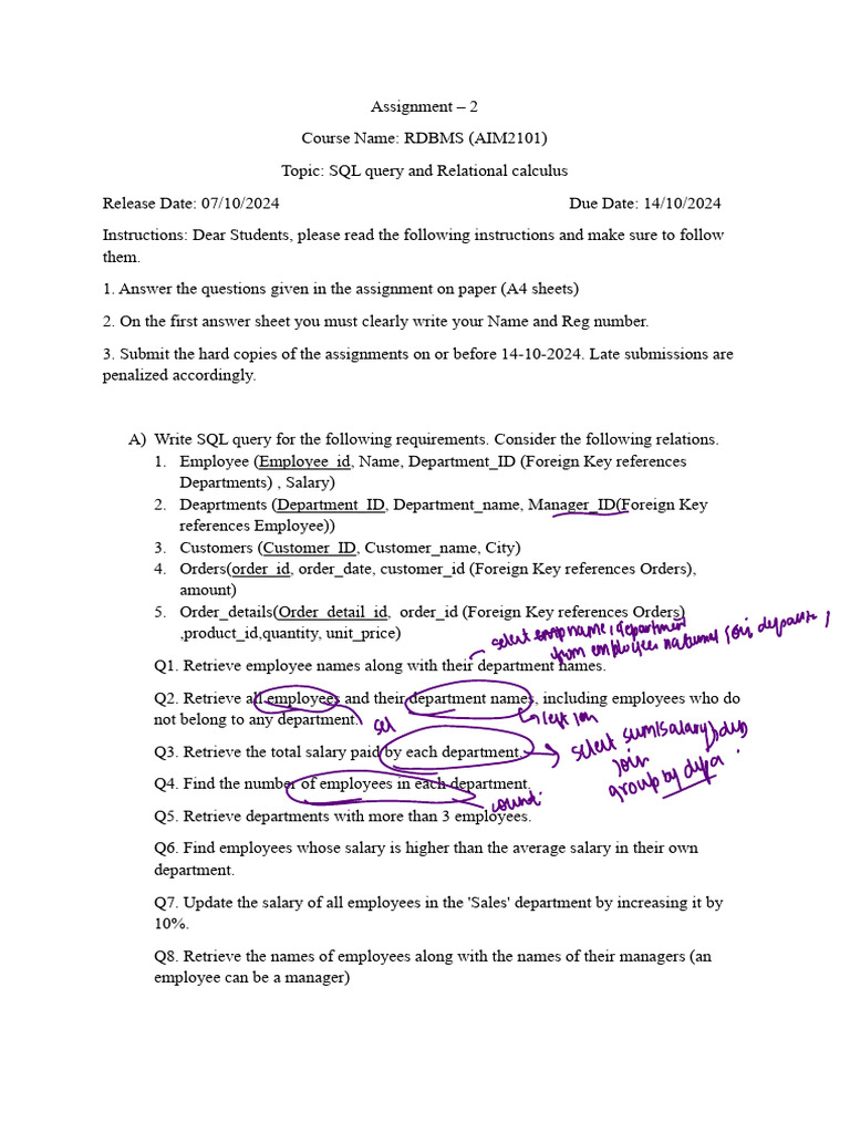 Assignment_2_RDBMS[1] | PDF