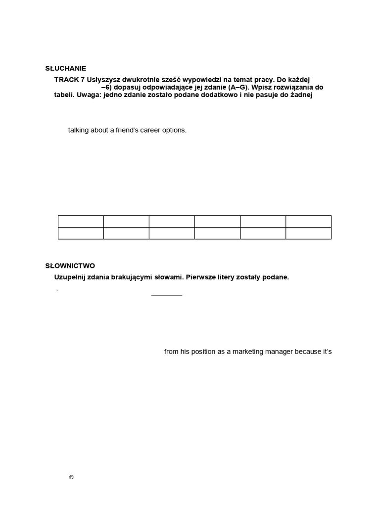 Focus 2 2ed Test Unit6 GroupB 1kol | PDF