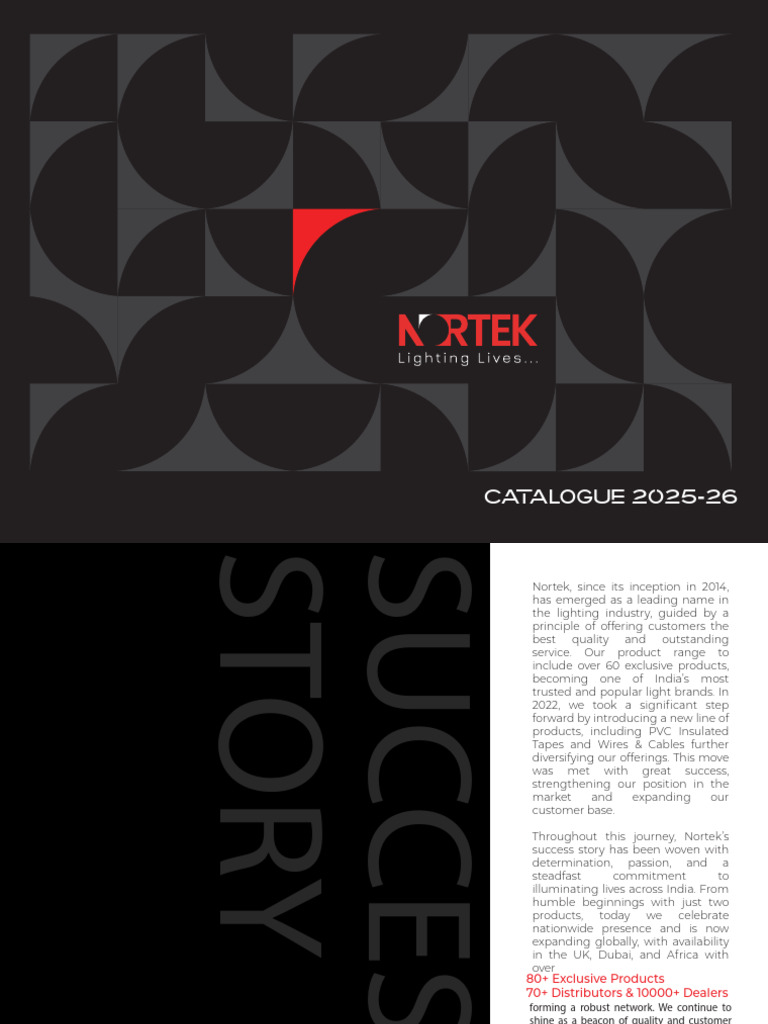 Nortek LED Product Catalogue 2025-26 | PDF | Lighting | Light