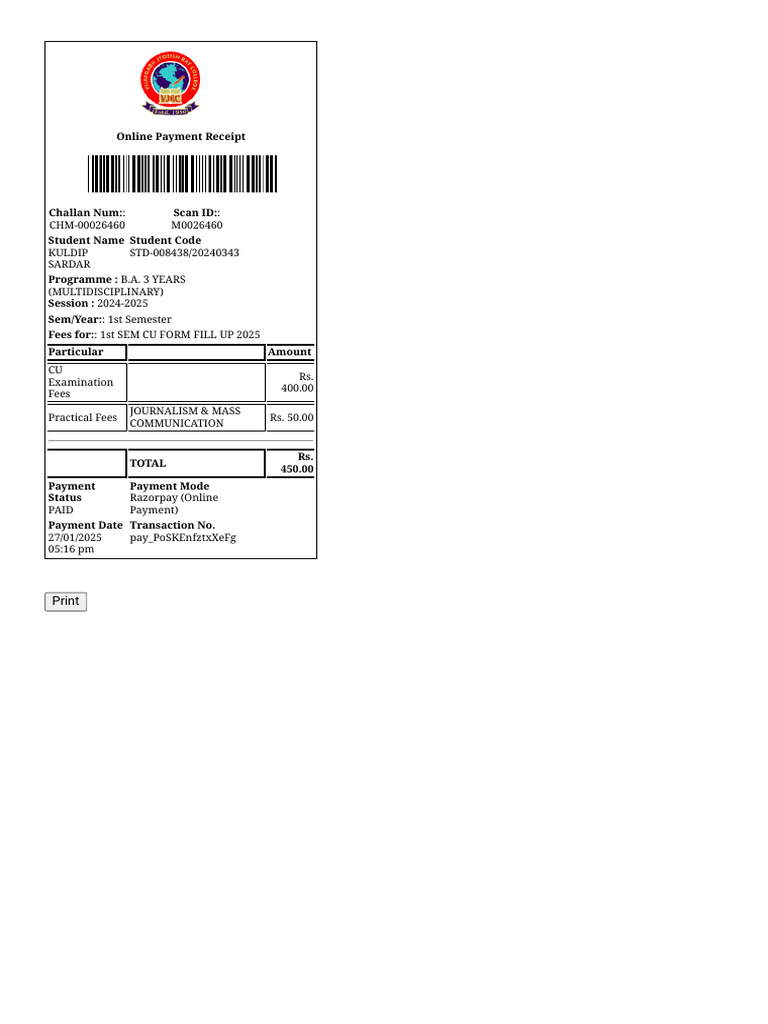 Online College Management System Pdf