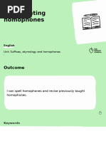 Homophones Poem: I'm All Mixed Up | PDF | Language Arts & Discipline