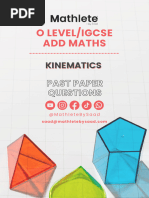 AS Level AP and GP Past Paper Questions | PDF | Mathematics | Arithmetic