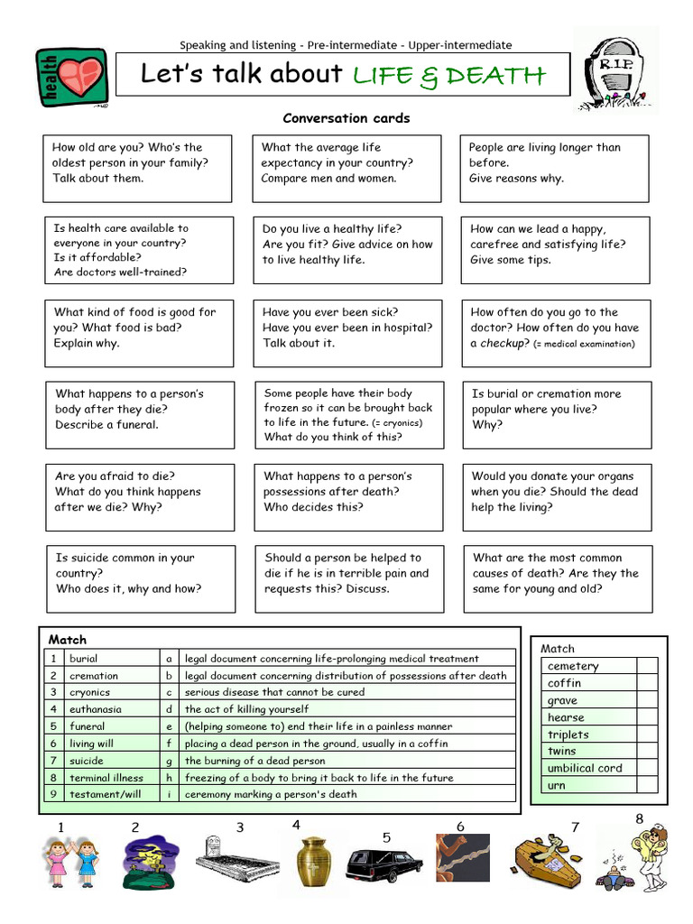 Conversation 7. Death and Life | PDF | Death | Funeral