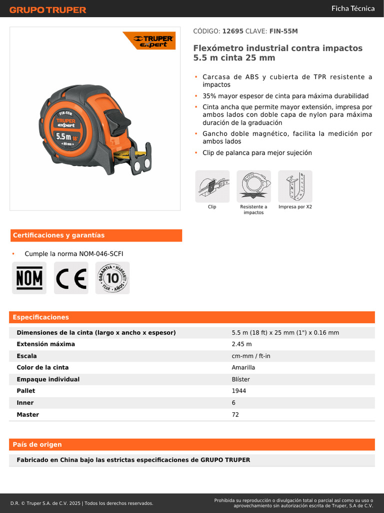Flexometro Troper | PDF