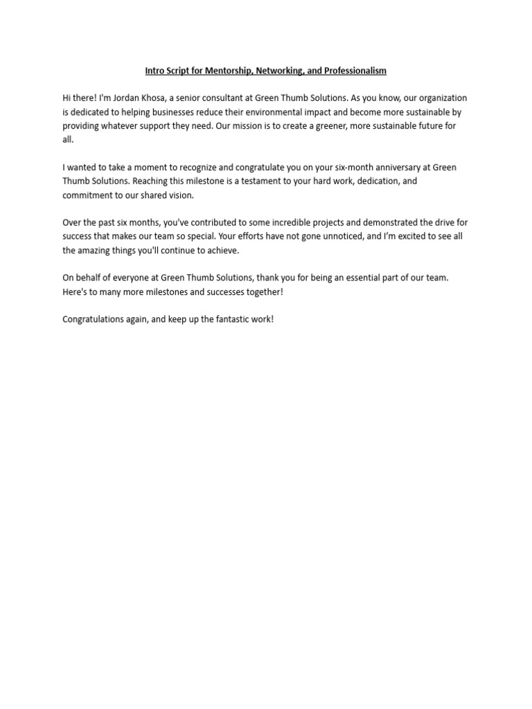 Introductory Document | PDF