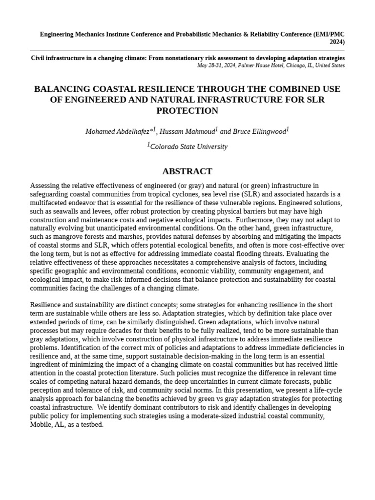 EMI PMC 2024 Abstracts 122724 | PDF | Fracture | Machine Learning