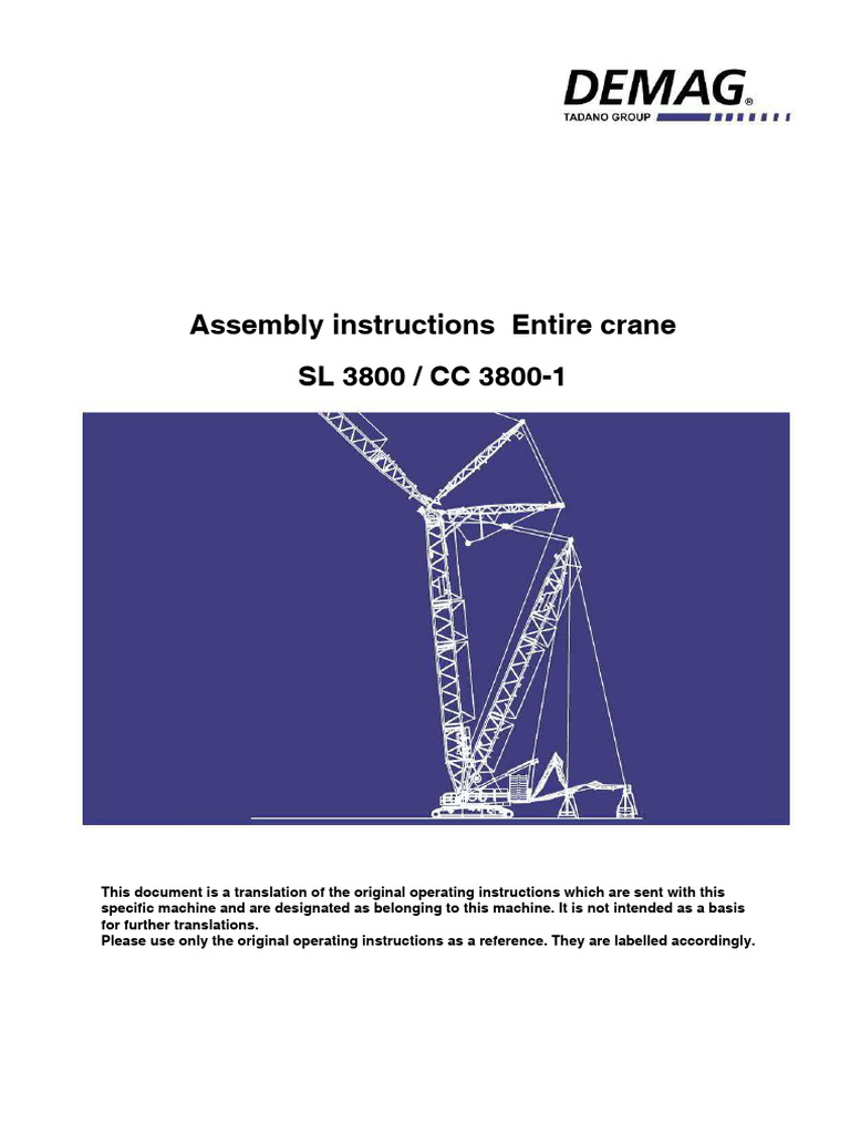 Engl - CC3800-1-Minimum Weight Hook Block - Compressed | PDF | Crane ...
