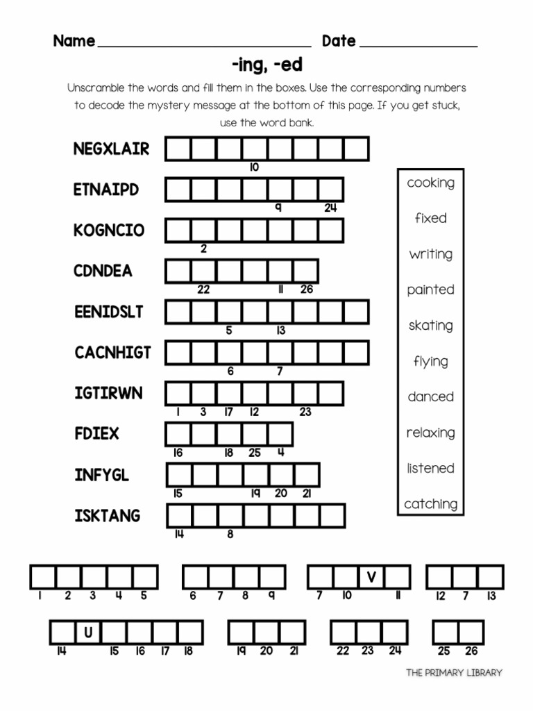 FreeMorphologyWorksheetsPrefixesSuffixesedingunre3rdGrade 1 | PDF