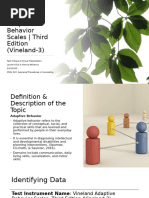 Vineland Adaptive Behavior Scale | PDF
