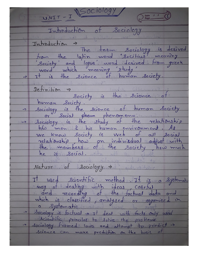 Introduction to Sociology Guide | PDF