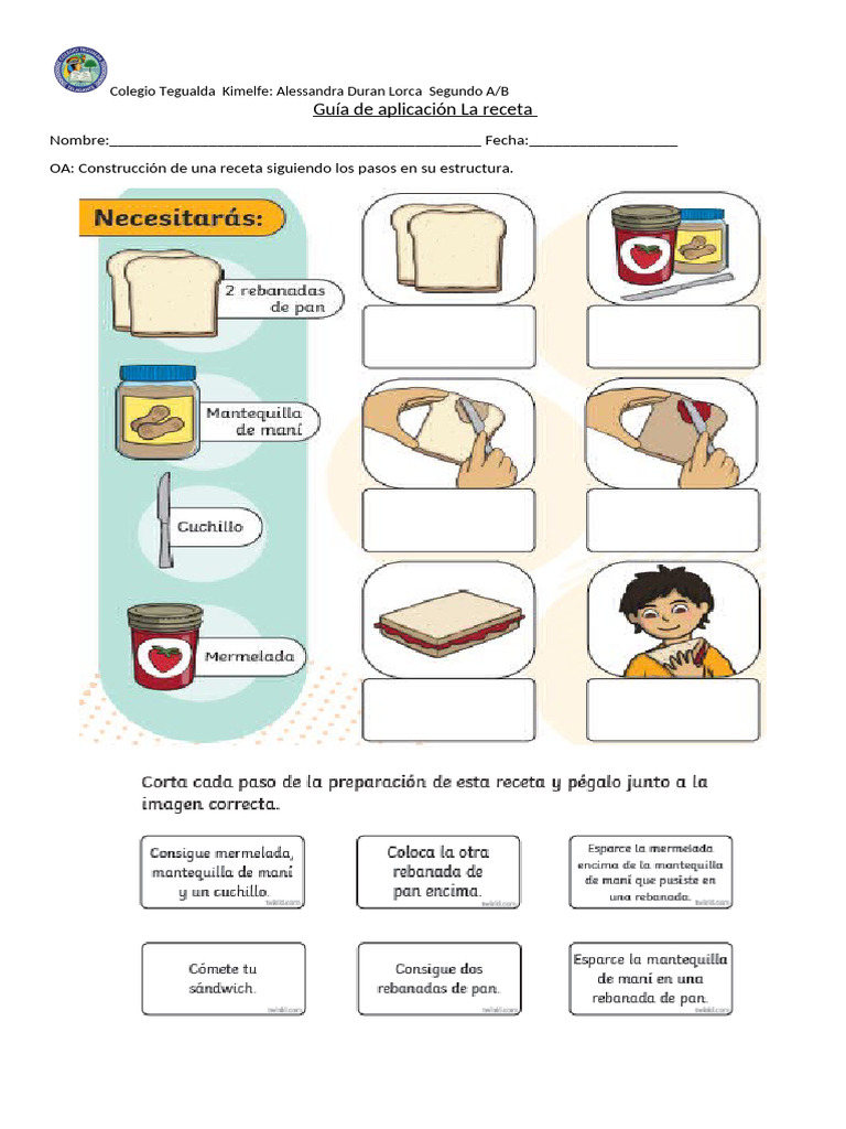 Guía de Aplicación La Receta | PDF