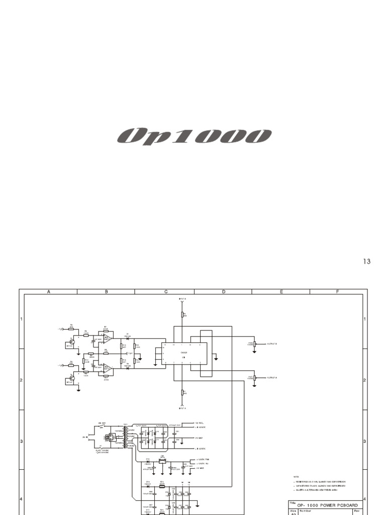 013 Op1000 | PDF