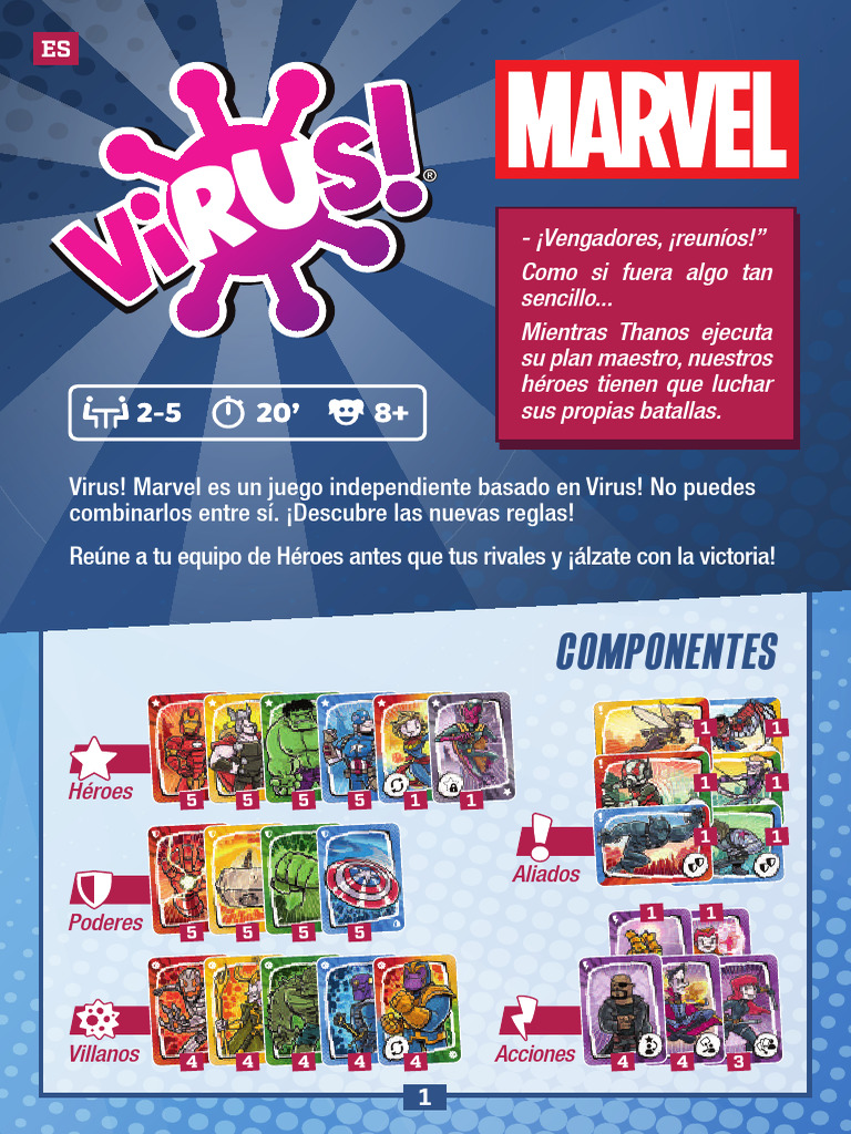 Virus Marvel Reglamento Web | PDF