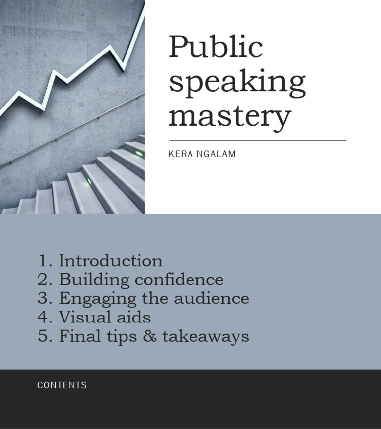 Public Speaking Mastery | PDF