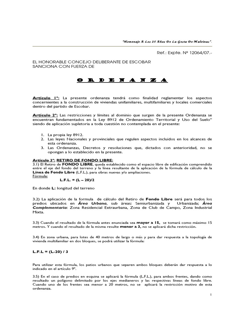 Ordenanza Codigo Edificacion | PDF | Escalera | edificio