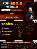 Complete P Block Elements JEE | PDF