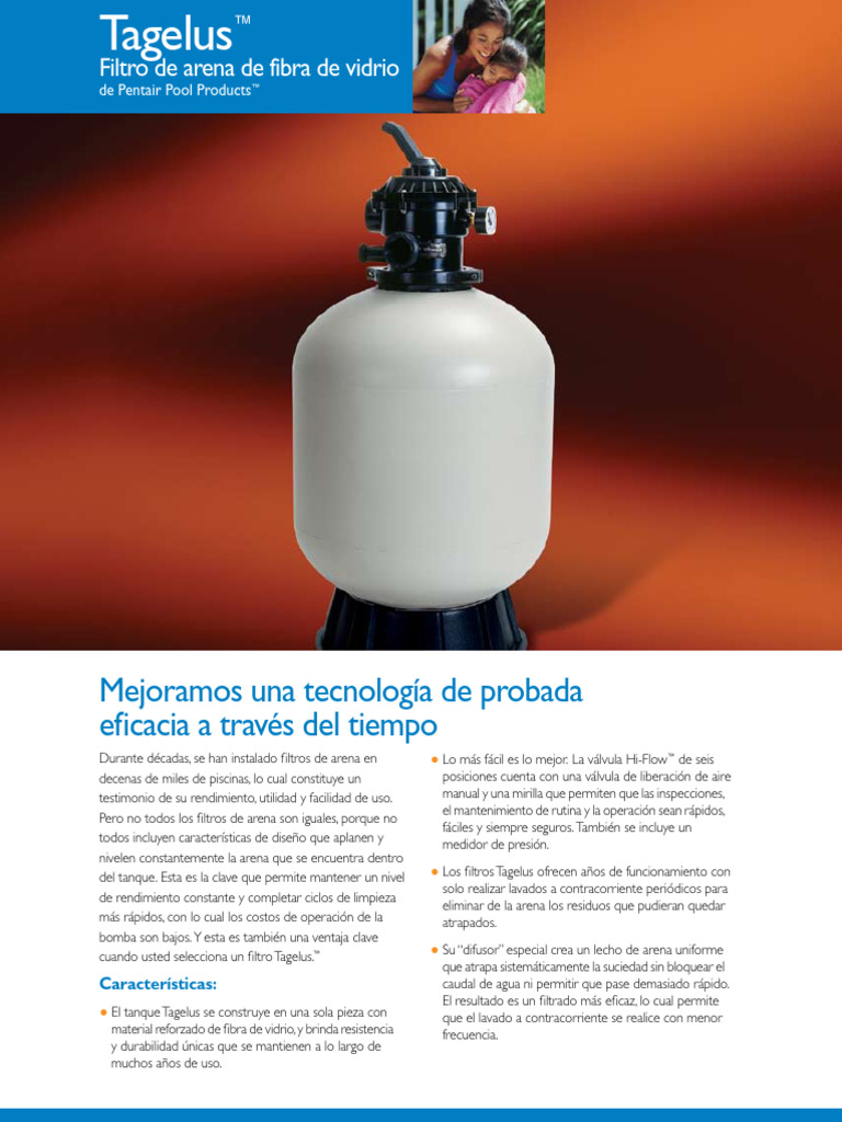 Filtro Tagelus™: Eficiencia y Durabilidad | PDF | Filtración ...