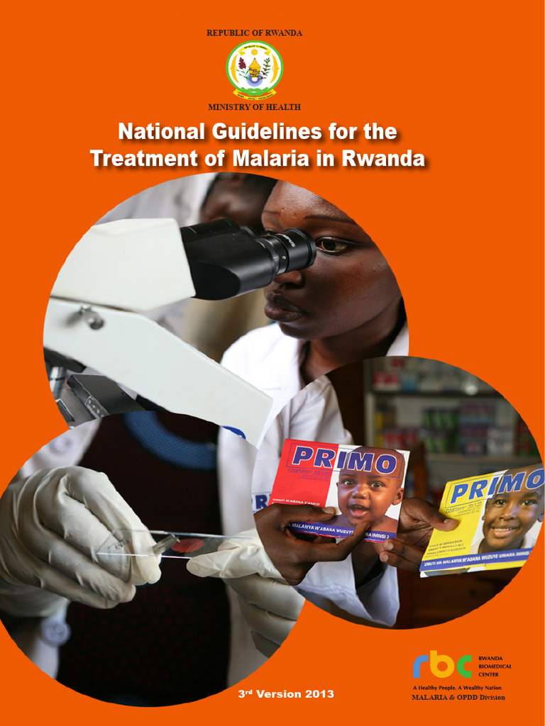 RWD-506 - Rwanda Malaria Treatment Guidelines - 2013 | PDF | Malaria | Medical Specialties