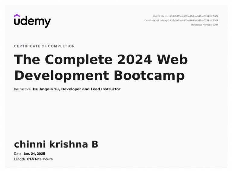 Udemy Certified | PDF