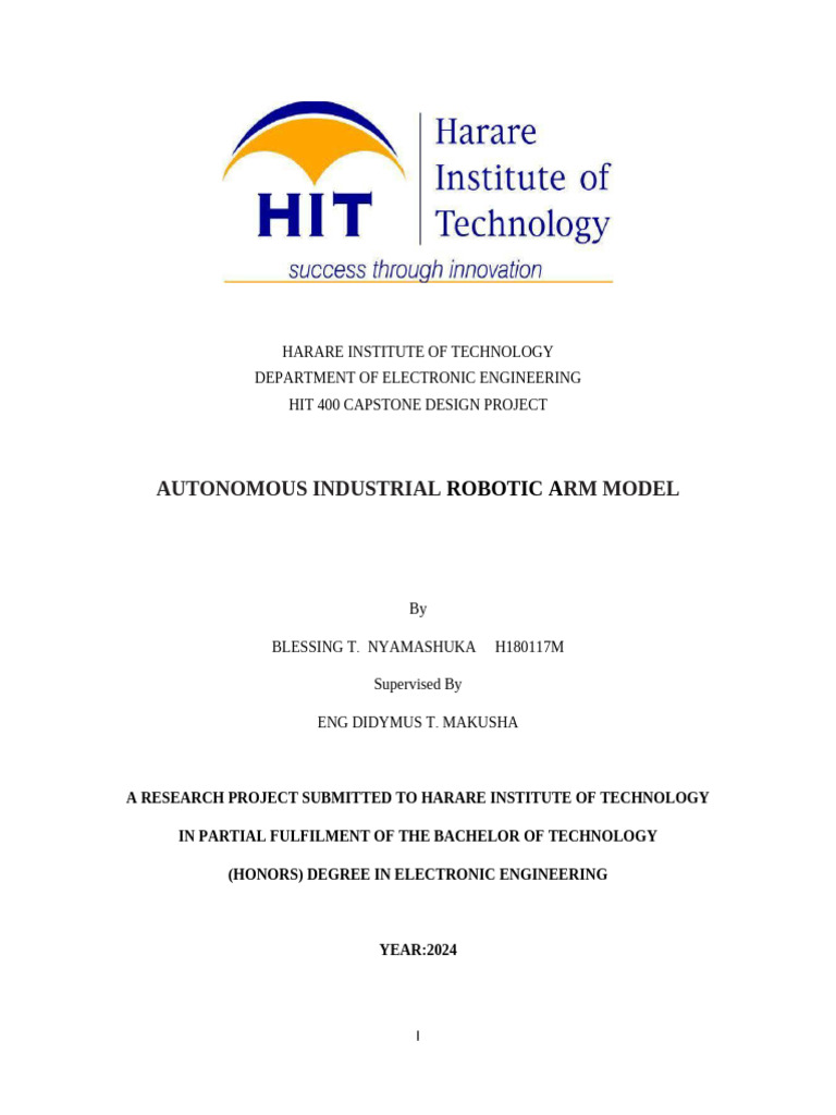 Nyamashuka Hit400 Airam 2 | PDF | Deep Learning | Robotics